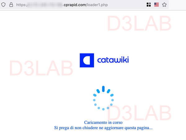 Furto di account Catawiki – D3Lab